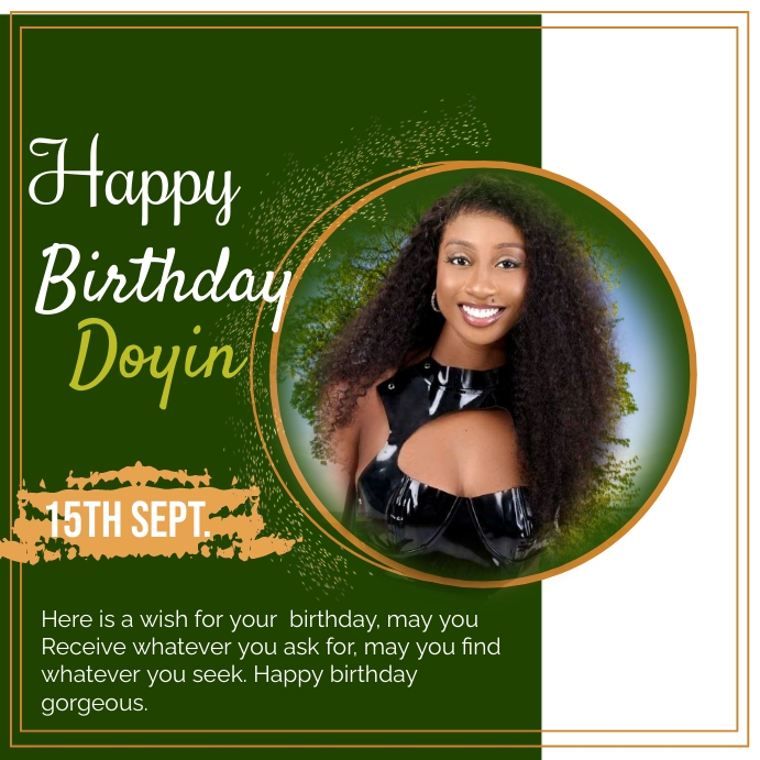 Birthday (26) Template | PosterMyWall