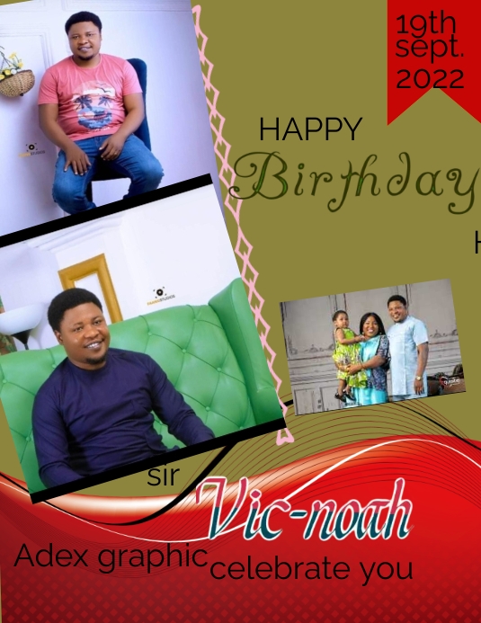 Birthday (3) Template | PosterMyWall