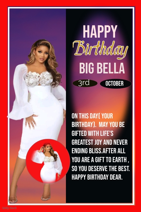 Birthday (34) Template | PosterMyWall