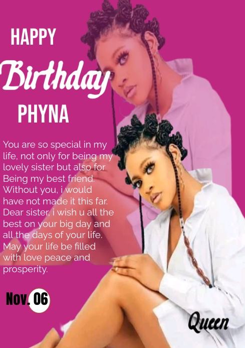 Birthday (34) Template | PosterMyWall