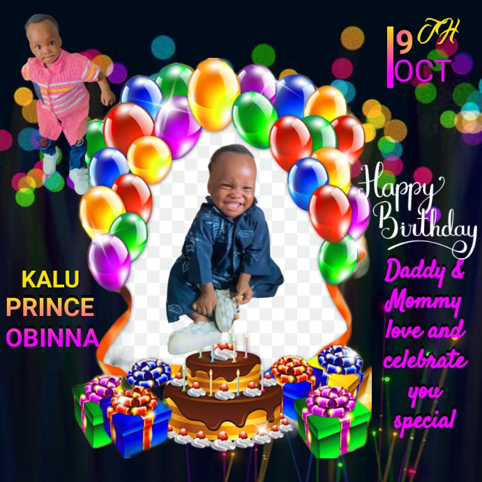 Birthday (4) Template | PosterMyWall