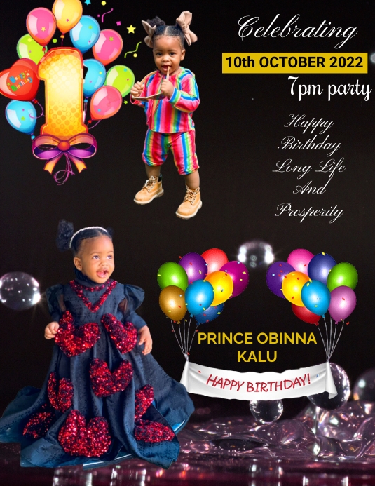 Birthday (5) Template | PosterMyWall