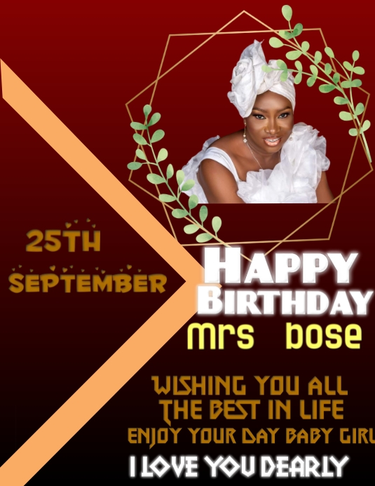 Birthday (5) Template | PosterMyWall