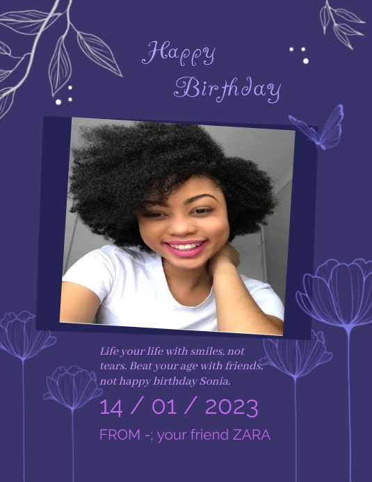 Birthday (5) Template | PosterMyWall