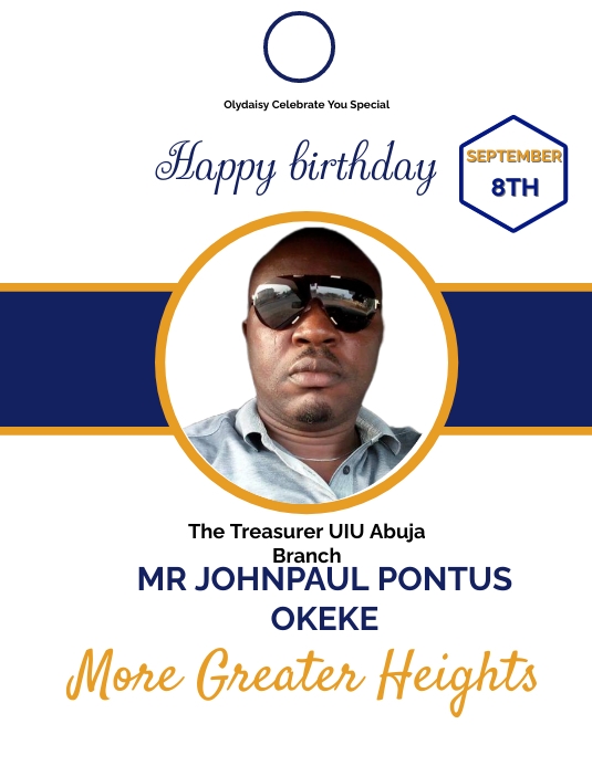 Birthday (57) Template | PosterMyWall