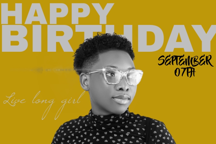 Birthday (6) Template | PosterMyWall