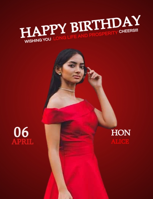 birthday (6) Template | PosterMyWall