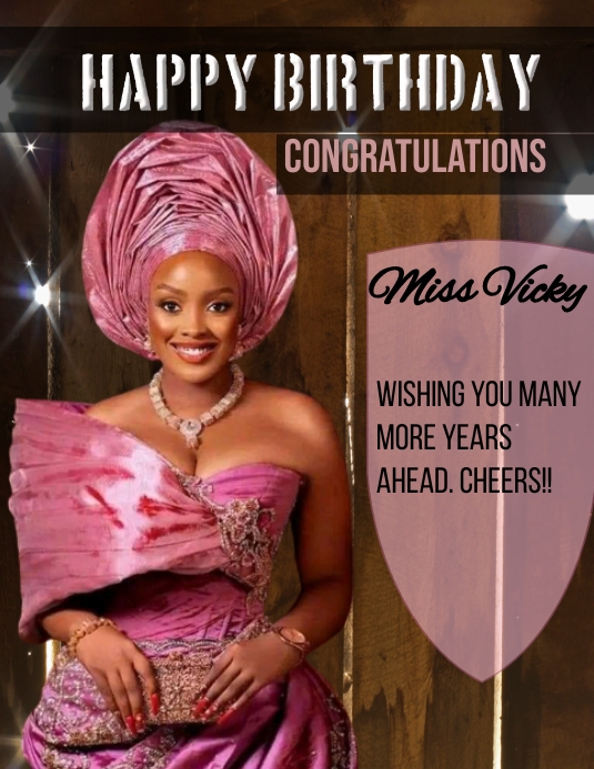 Birthday (64) Template | PosterMyWall