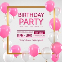 birthday post Template | PosterMyWall