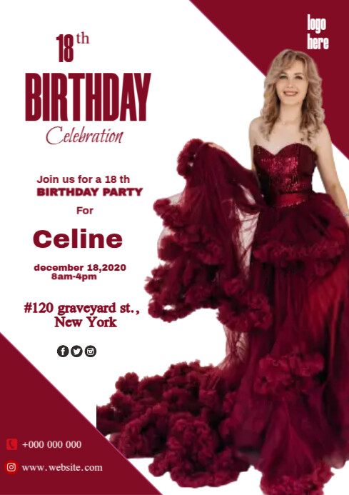 Copy of Birthday Ads | PosterMyWall