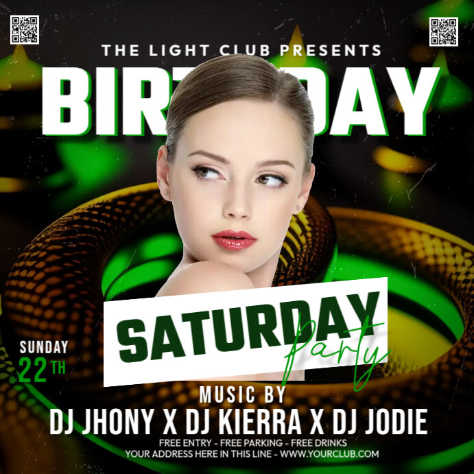 Birthday Ads Templat | PosterMyWall