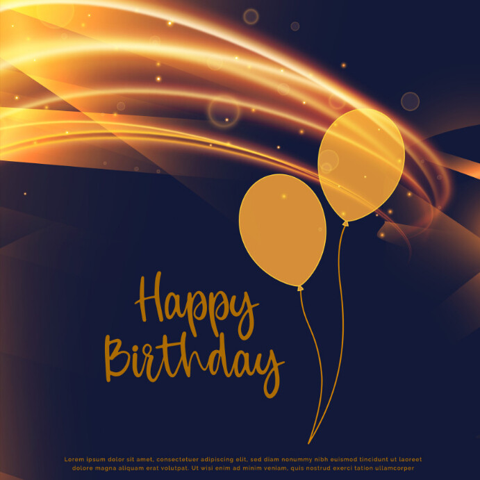 Birthday background Template | PosterMyWall