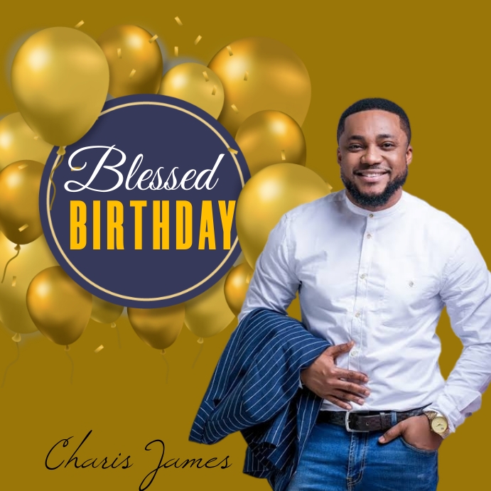 birthday balloon Template | PosterMyWall