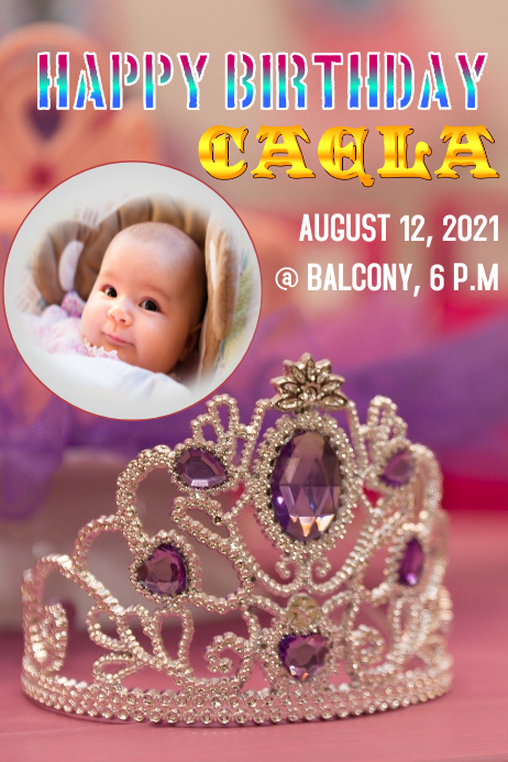 BIRTHDAY BANNER Template | PosterMyWall