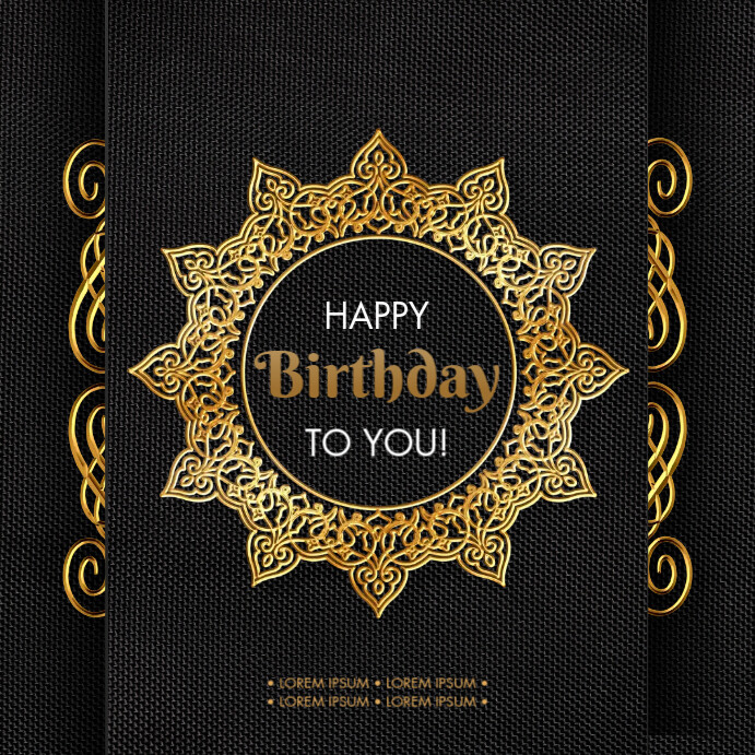 BIRTHDAY BANNER Template | PosterMyWall