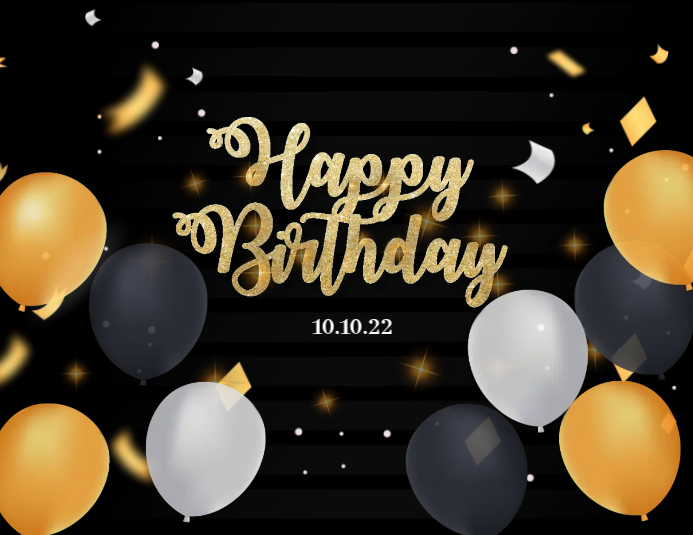 Birthday Bash Celebration Template | PosterMyWall