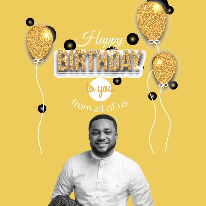 Copy of birthday bash | PosterMyWall