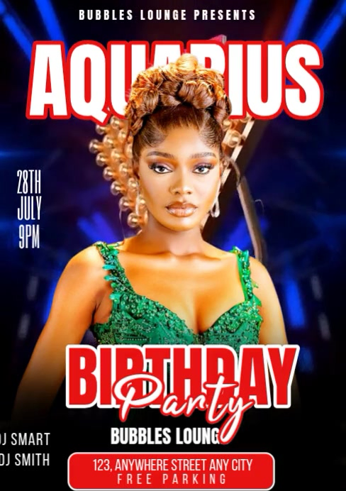 Birthday bash Template | PosterMyWall