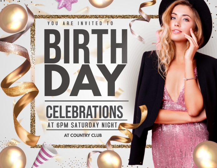 Birthday bash Template | PosterMyWall