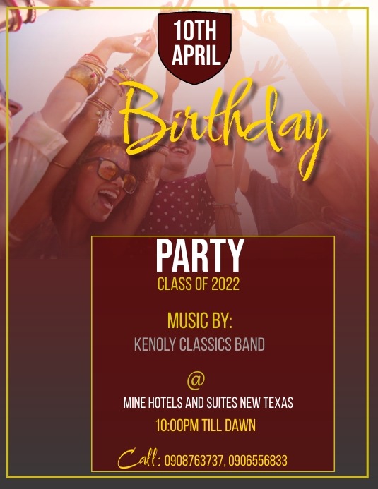 birthday bash Template | PosterMyWall