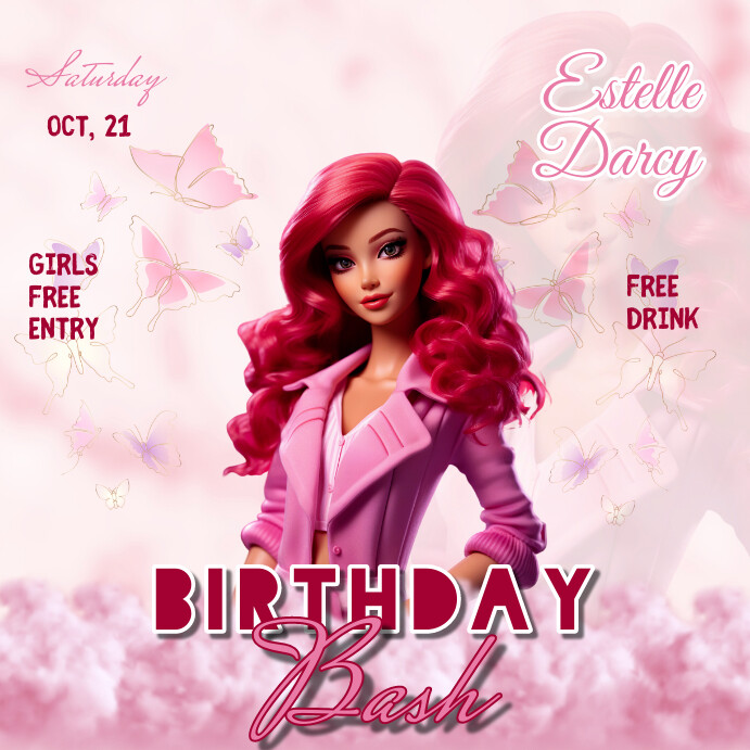 Copy of Birthday Bash Party | PosterMyWall