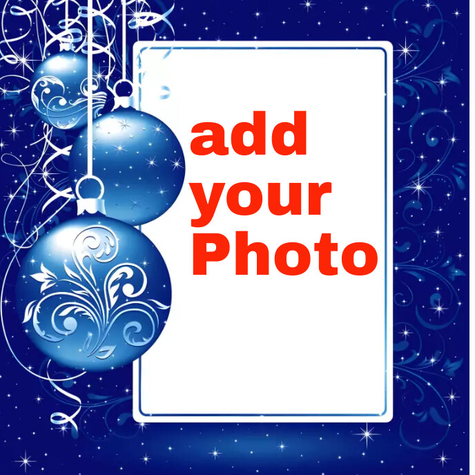 Birthday Blue Frame Template | PosterMyWall