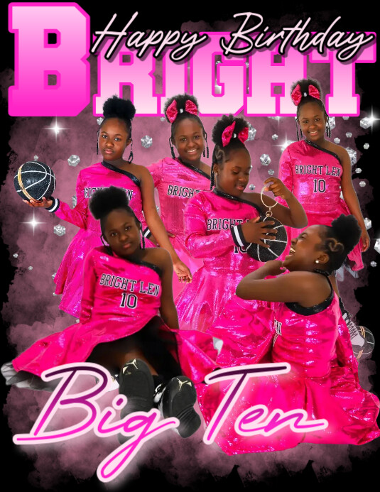 Birthday Bootleg T-shirt design Template | PosterMyWall