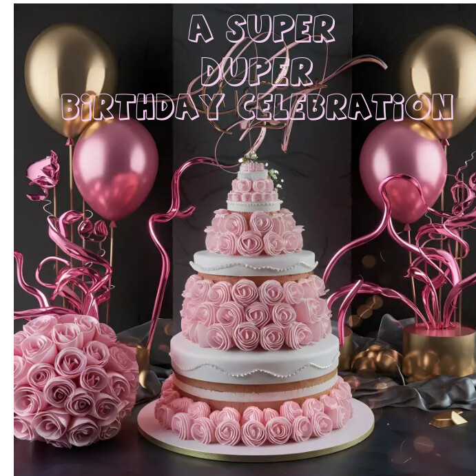 Birthday Cake Templat | PosterMyWall