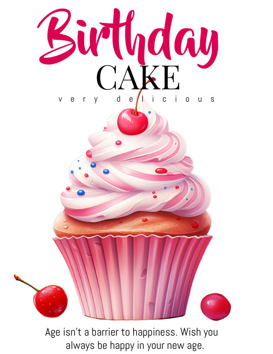 birthday cake Template | PosterMyWall