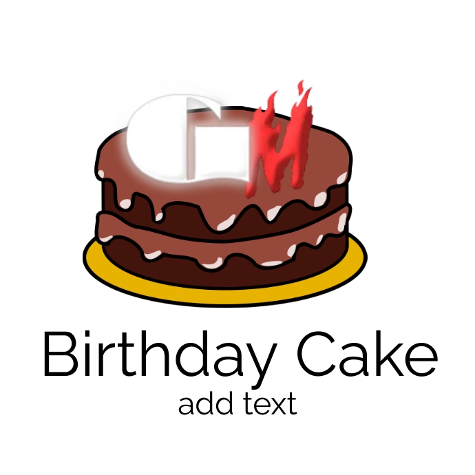 Birthday Cake Logo