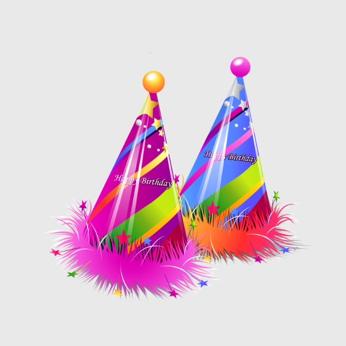 Copy of Birthday cap poster design template | PosterMyWall