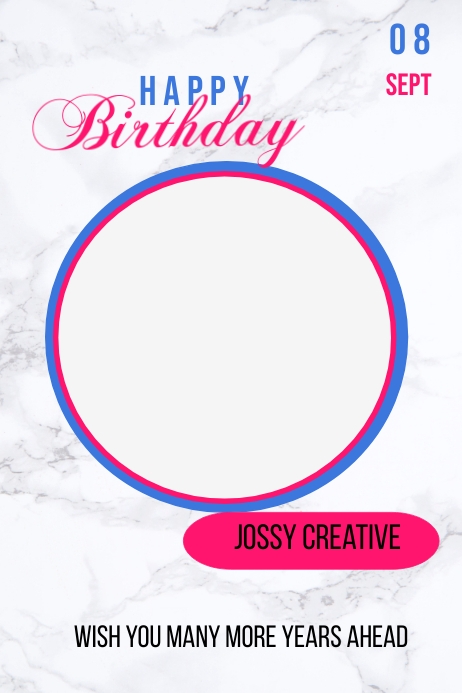 Birthday card (7) Template | PosterMyWall