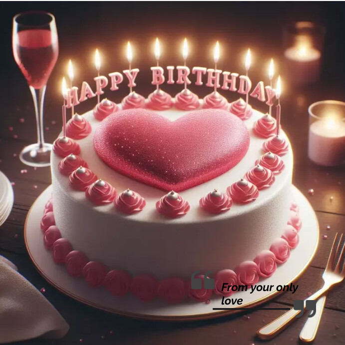 BIRTHDAY CARD COVER Template | PosterMyWall