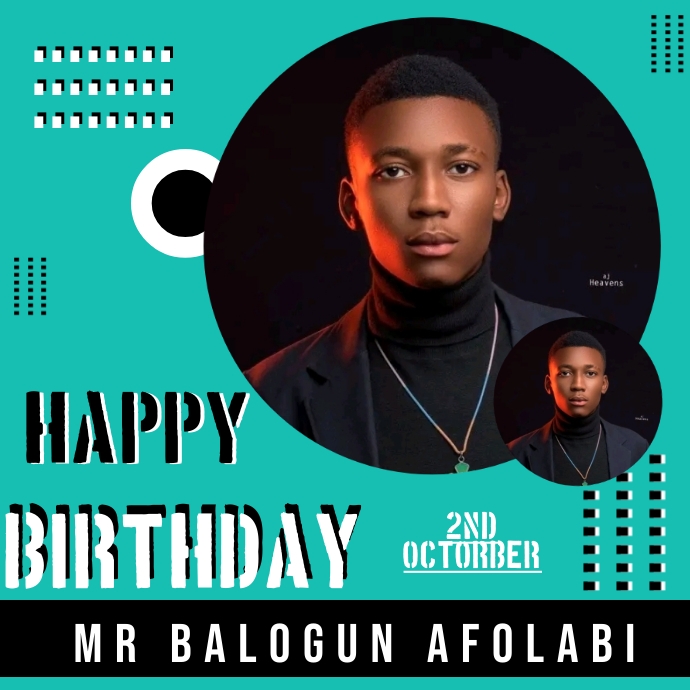 BIRTHDAY CARD Template | PosterMyWall