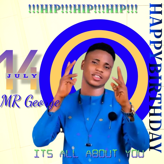 BIRTHDAY CARD Template | PosterMyWall