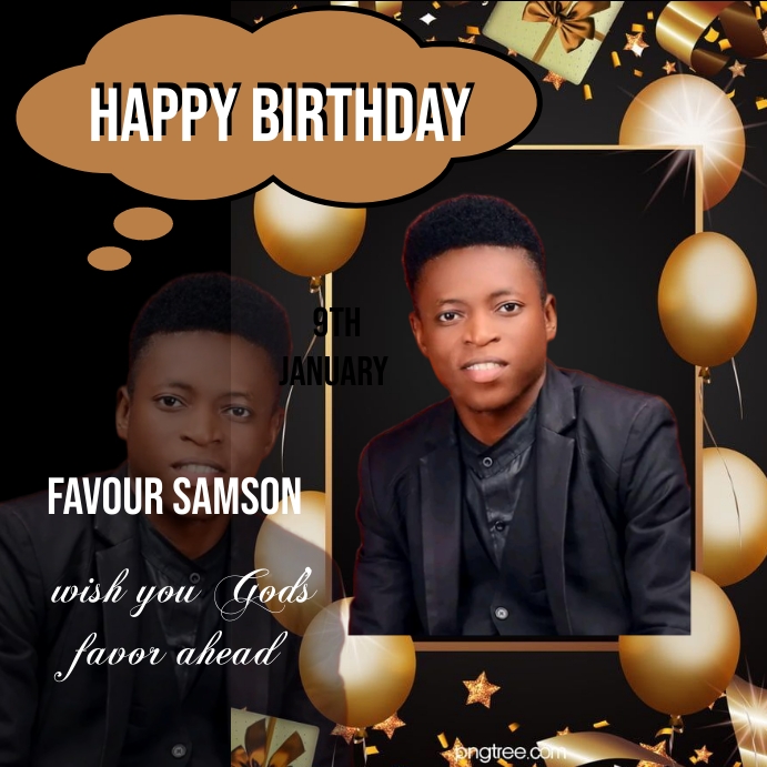 BIRTHDAY CARD Template | PosterMyWall