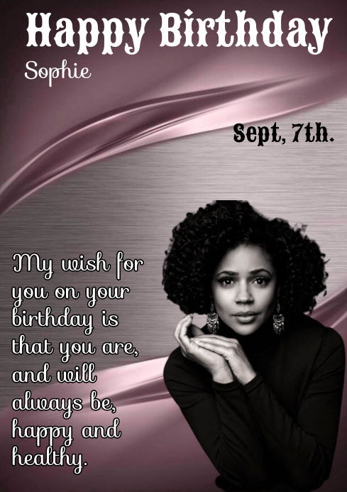 Birthday card Template | PosterMyWall