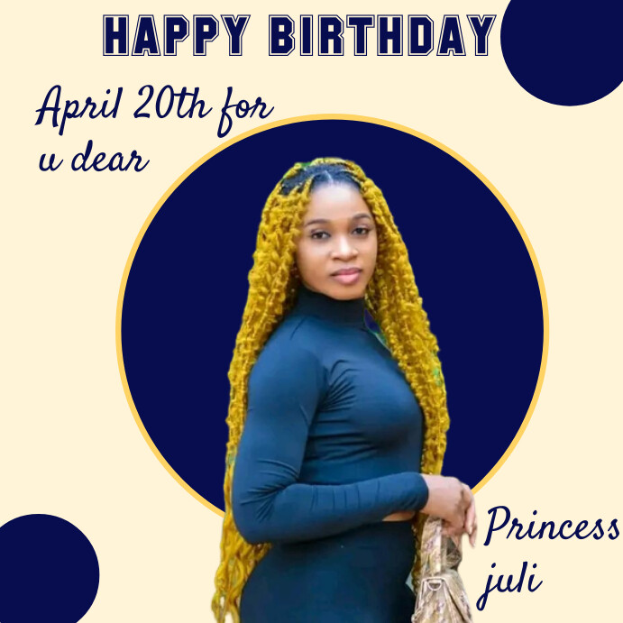 Copy of Birthday card | PosterMyWall
