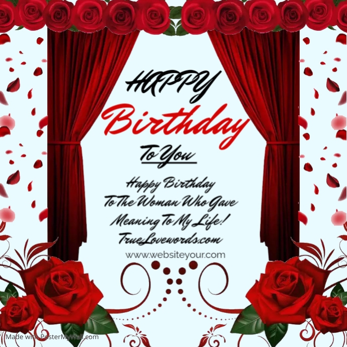 Copy of Birthday card | PosterMyWall