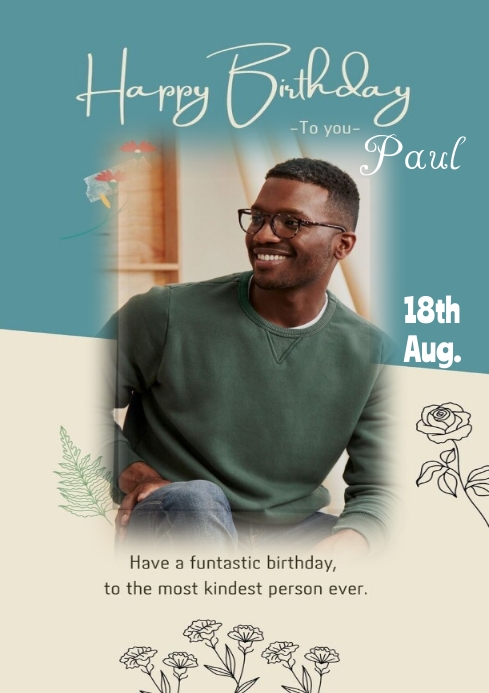 Birthday card Template | PosterMyWall