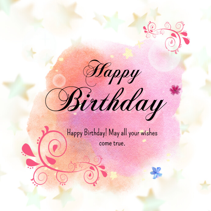 Birthday card Template | PosterMyWall