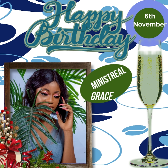 BIRTHDAY CARD Template | PosterMyWall