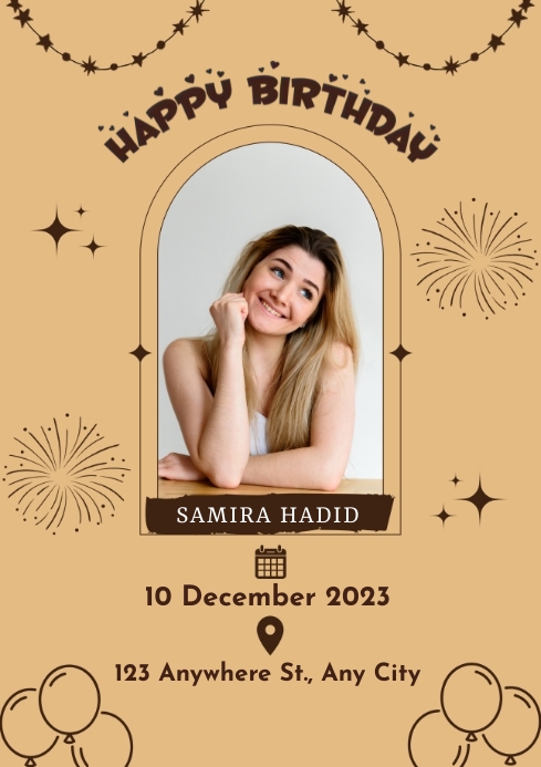 Birthday Card Template | PosterMyWall