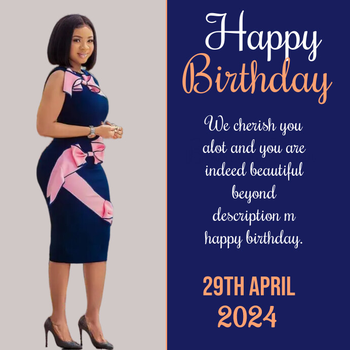 Copy of BIRTHDAY CARD | PosterMyWall