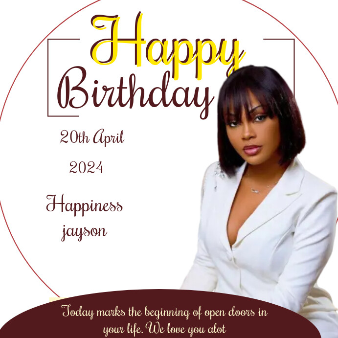 Copy of BIRTHDAY CARD | PosterMyWall