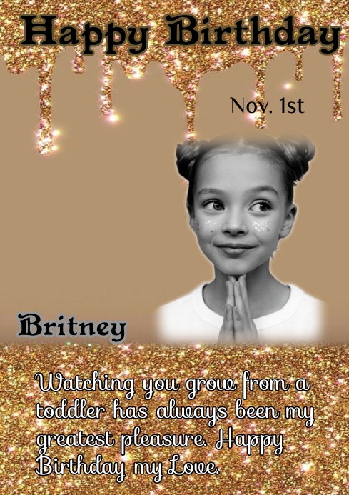 Birthday card Template | PosterMyWall