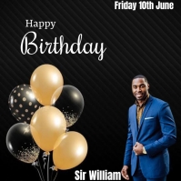 corporate employee work birthday card Template | PosterMyWall