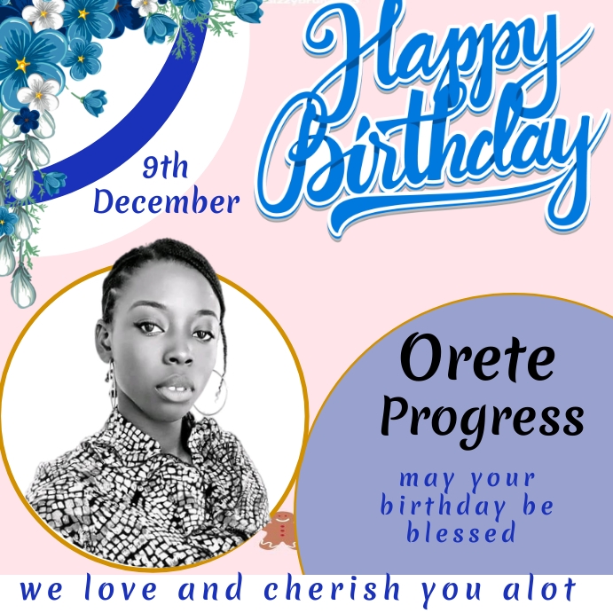 BIRTHDAY CARD Template | PosterMyWall