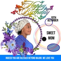 BIRTHDAY CARD Template | PosterMyWall