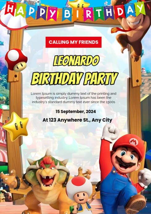 Birthday Card Template | PosterMyWall